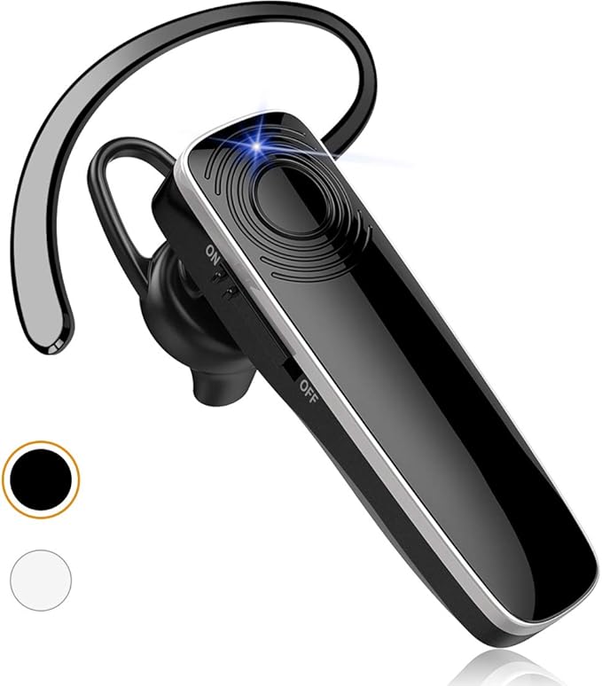 Amazon.com: New bee Bluetooth Earpiece V5.0 HD Stereo Ultralight ...