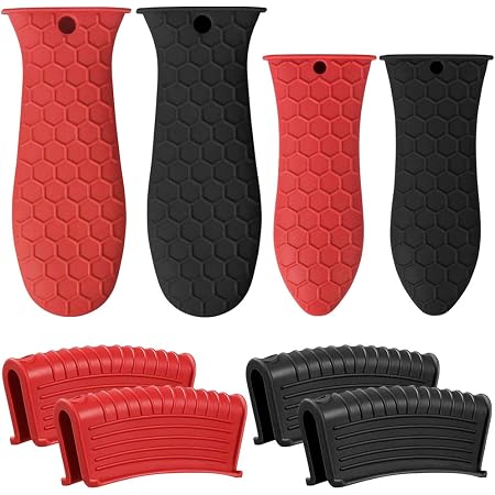 Amazon.com: Combo Pack - Silicone Handle Holder Sleeve Plus Silicone ...