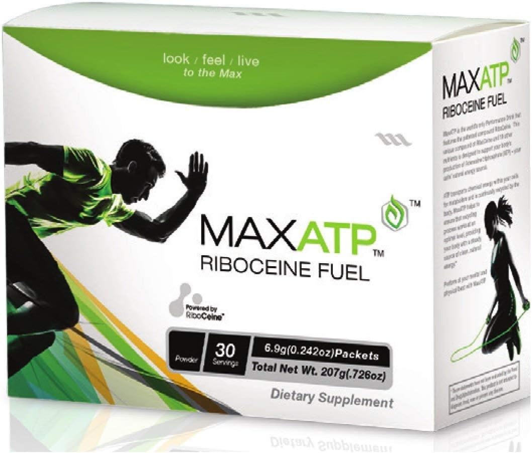 Max ATP, Riboceine Fuel, 30 Packets (0.24 Ounce), 30 Servings : Amazon ...