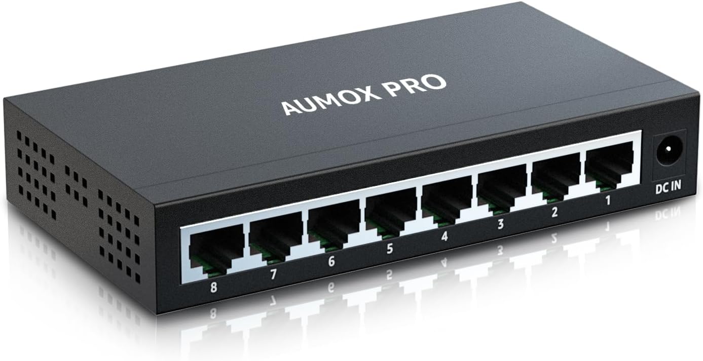 Amazon.com: NETGEAR 8-Port Gigabit Ethernet Unmanaged Switch (GS308 ...