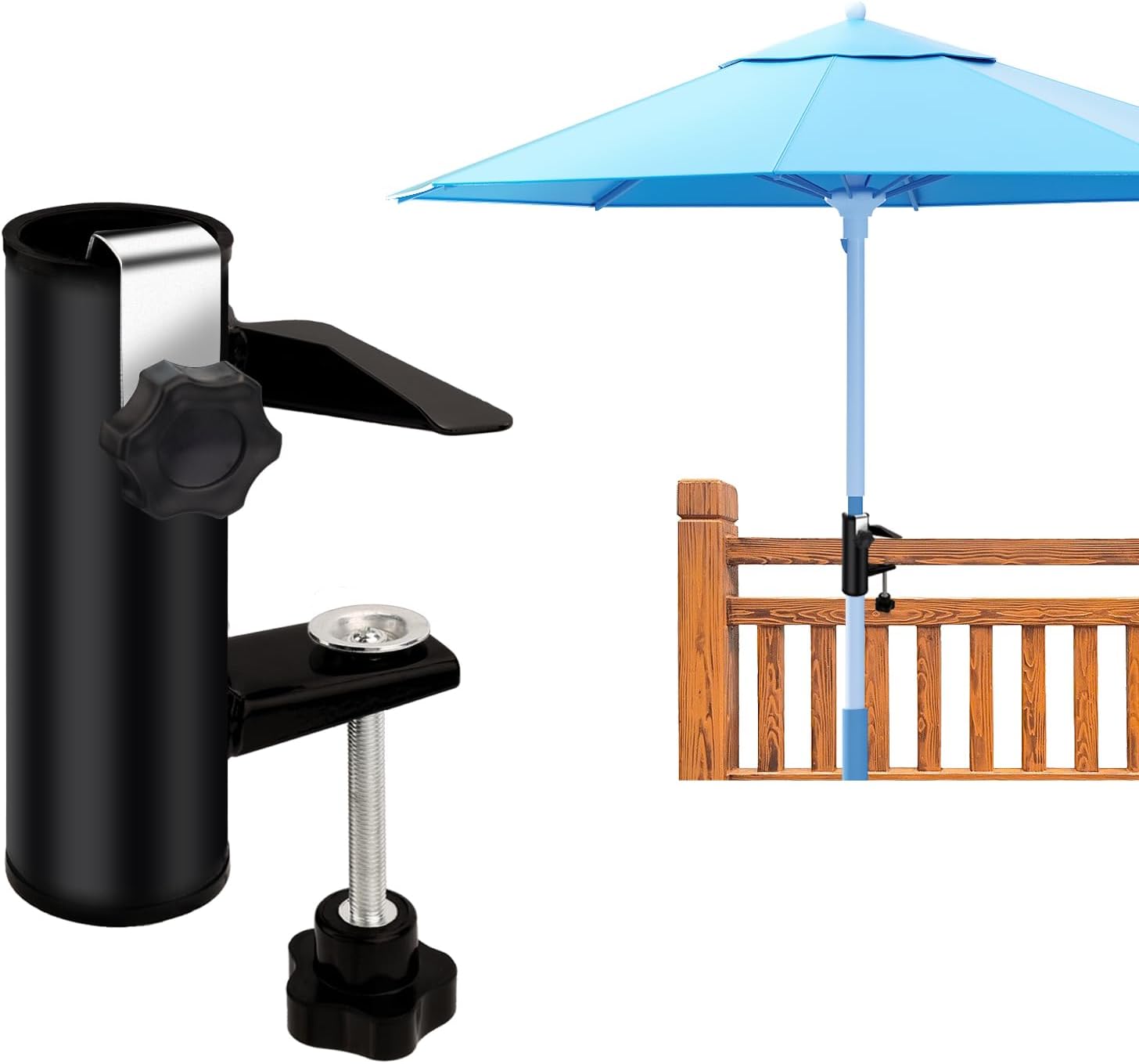 Amazon.com : DBPBToU Outdoor Patio Umbrella Clamp Umbrella Clip ...