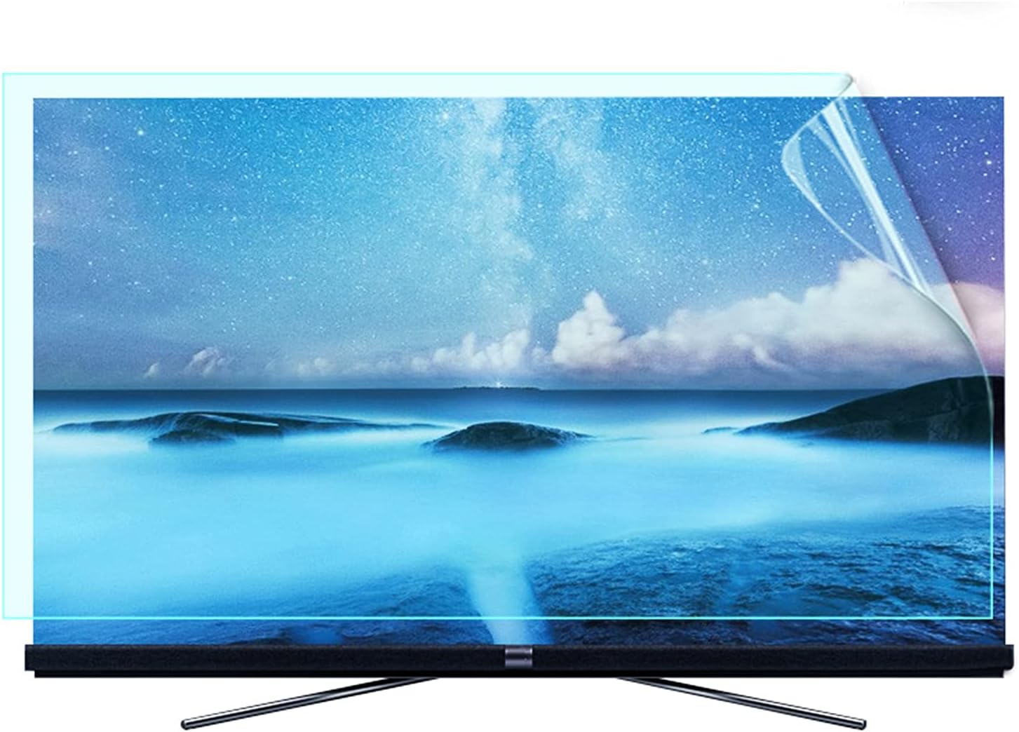 Amazon.com: TYRHMY Anti Glare Tv Screen Protector for 55 Inch, Shield ...