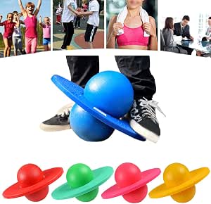 Amazon.com: Thonlai Kids Rock Hopper Jumping Ball, Balance Board Bounce ...