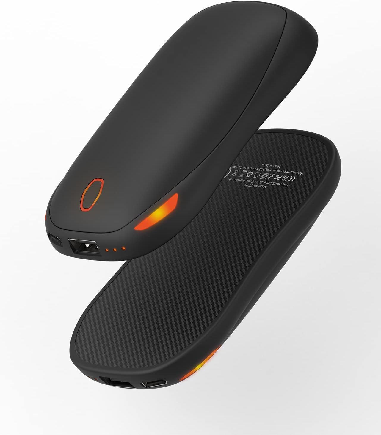 Hand Warmers Rechargeable 2 Pack, 10000mAh Magnetic Electric Hand ...