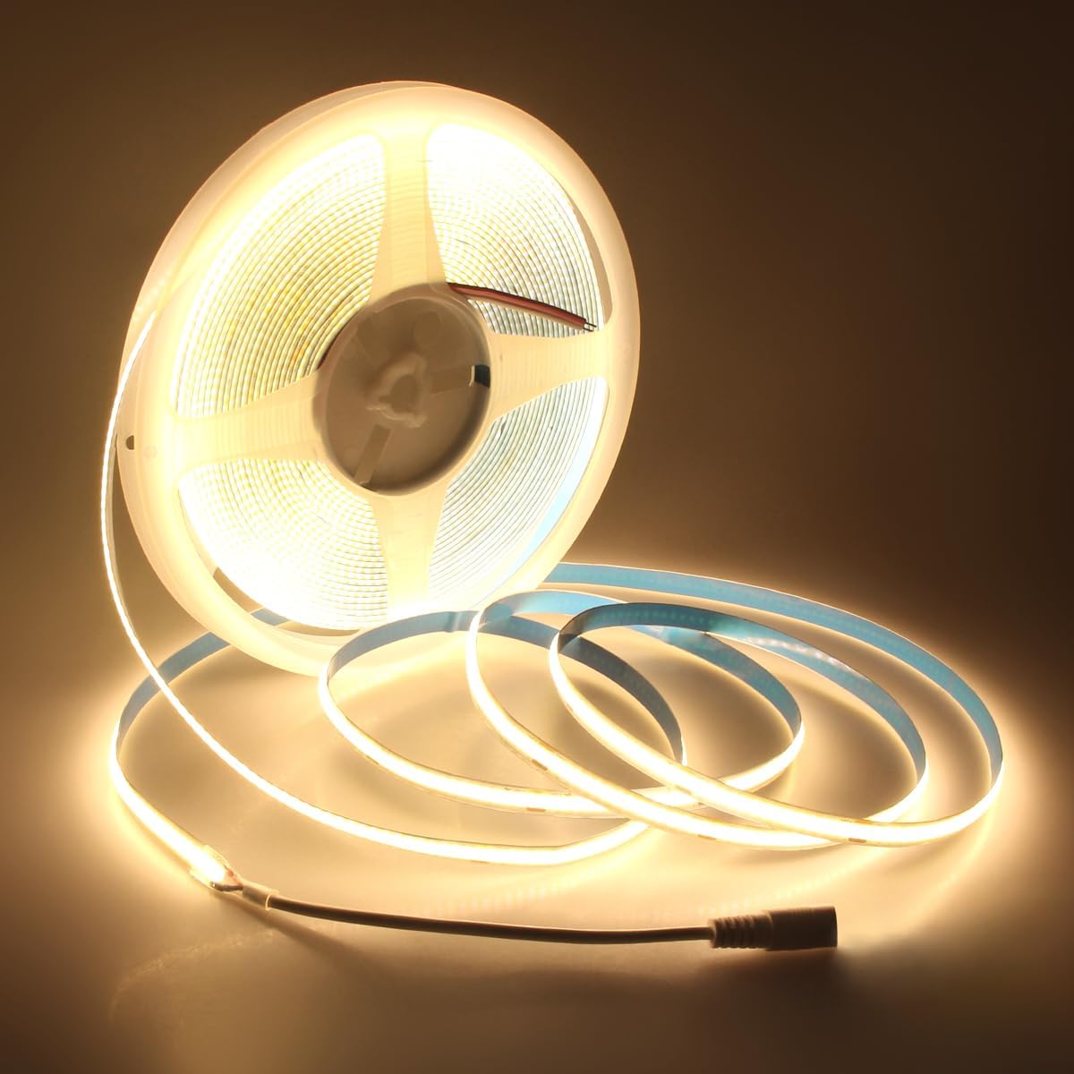 Amazon.com: Aclorol COB Led Strip Lights 24V 50FT Led Rope Lights for ...