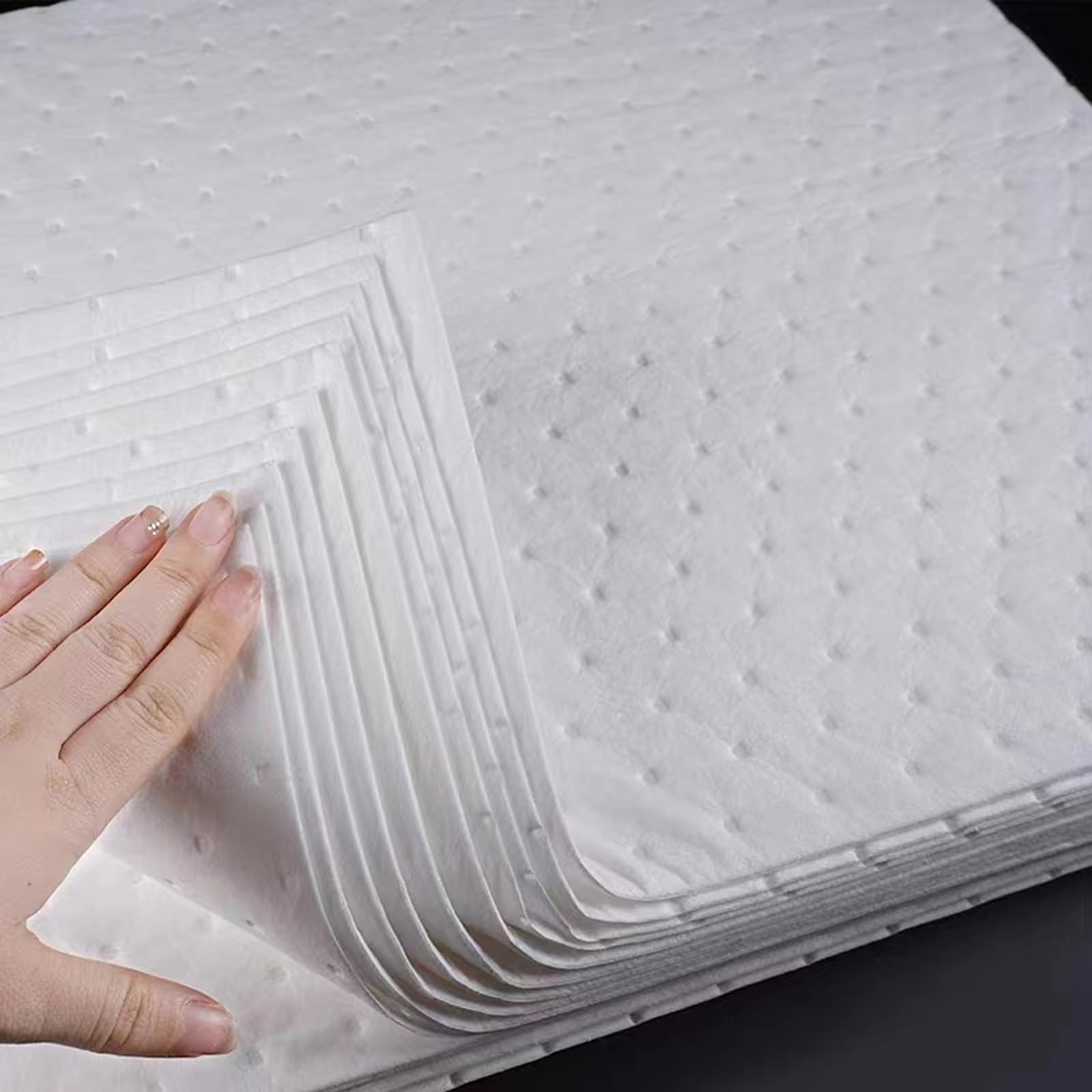Oil Change Mat Aain White HeavyWeight Maintenance Universal Absorbent ...