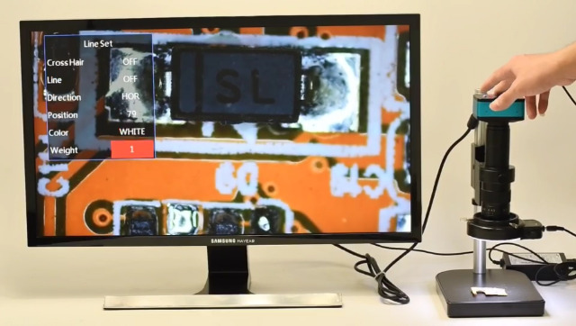 Watch HAYEAR 4K UDH HDMI USB Industrial Microscope Camera on Amazon Live