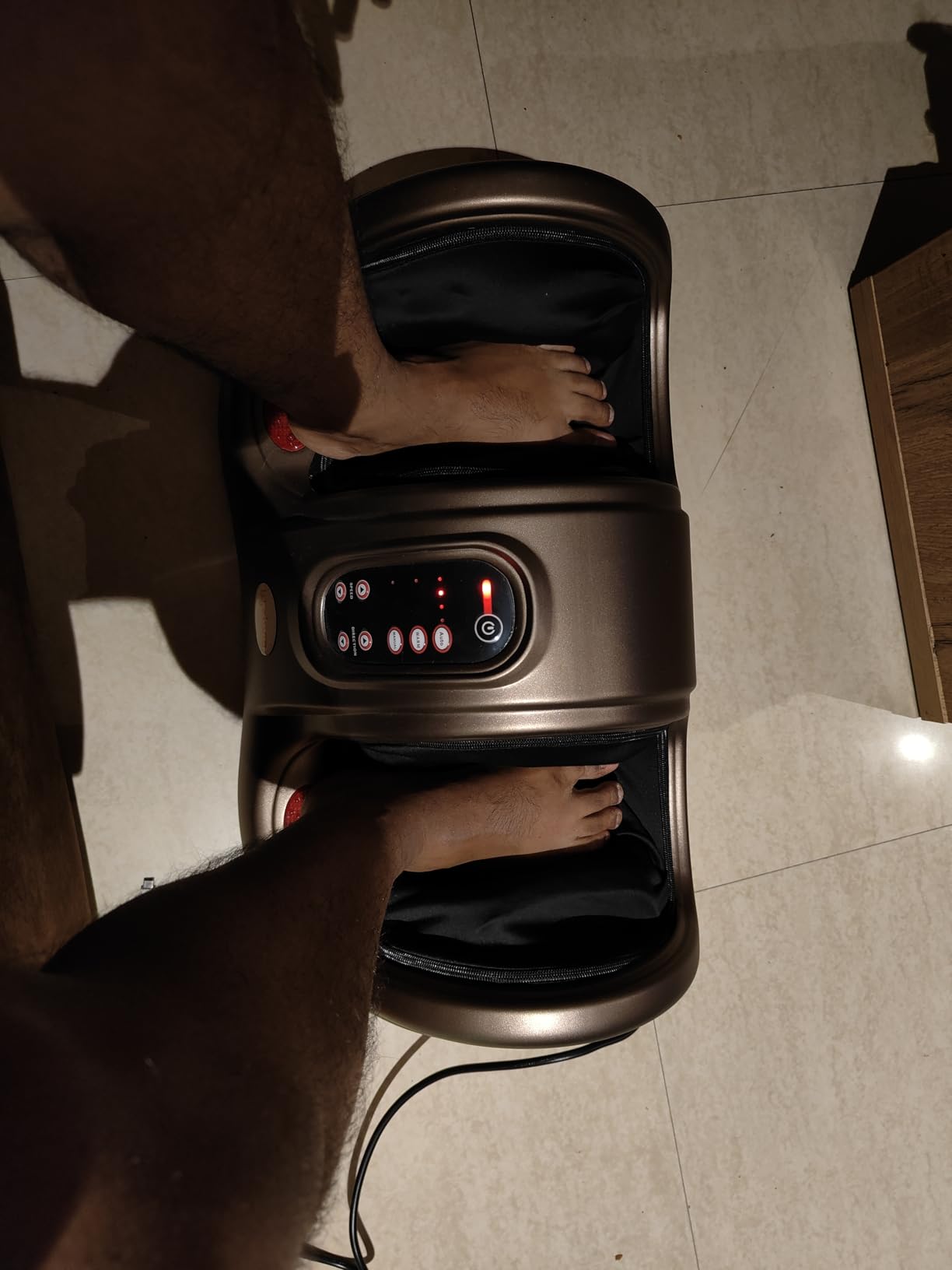 Lifelong Foot Massager Machine For Pain Relief With Heat & Kneading ...