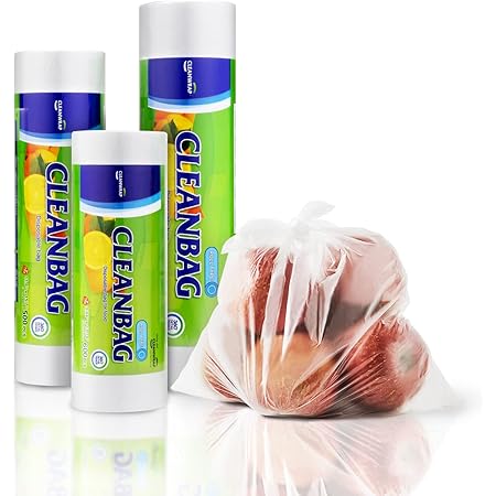 Amazon.com: CLEANWRAP Plastic Wrap For Food (11.81in x 393.7ft - 3 Pack ...