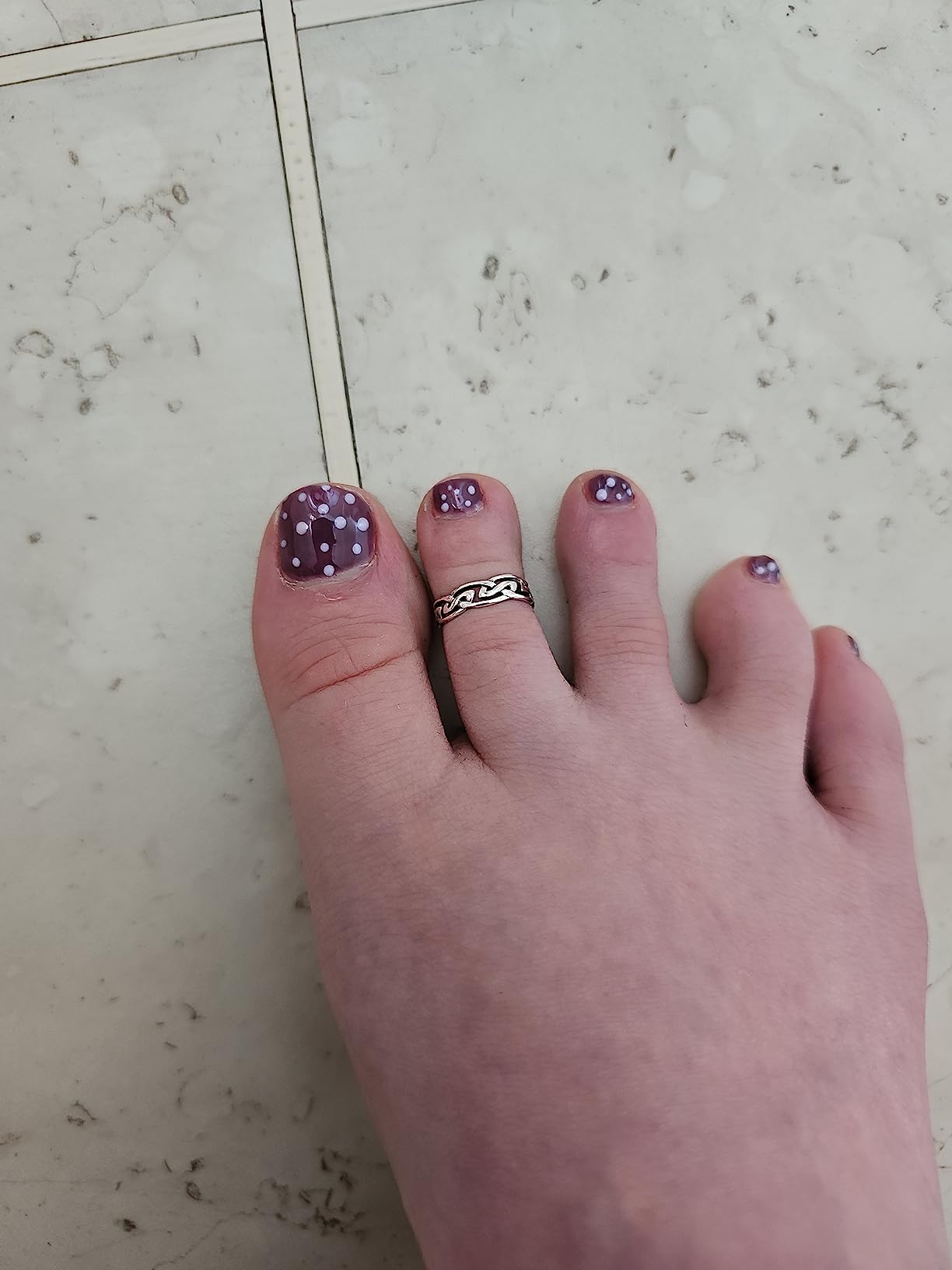 Sterling Silver Celtic Toe Ring - Adjustable size - Gift Boxed. FULLY ...