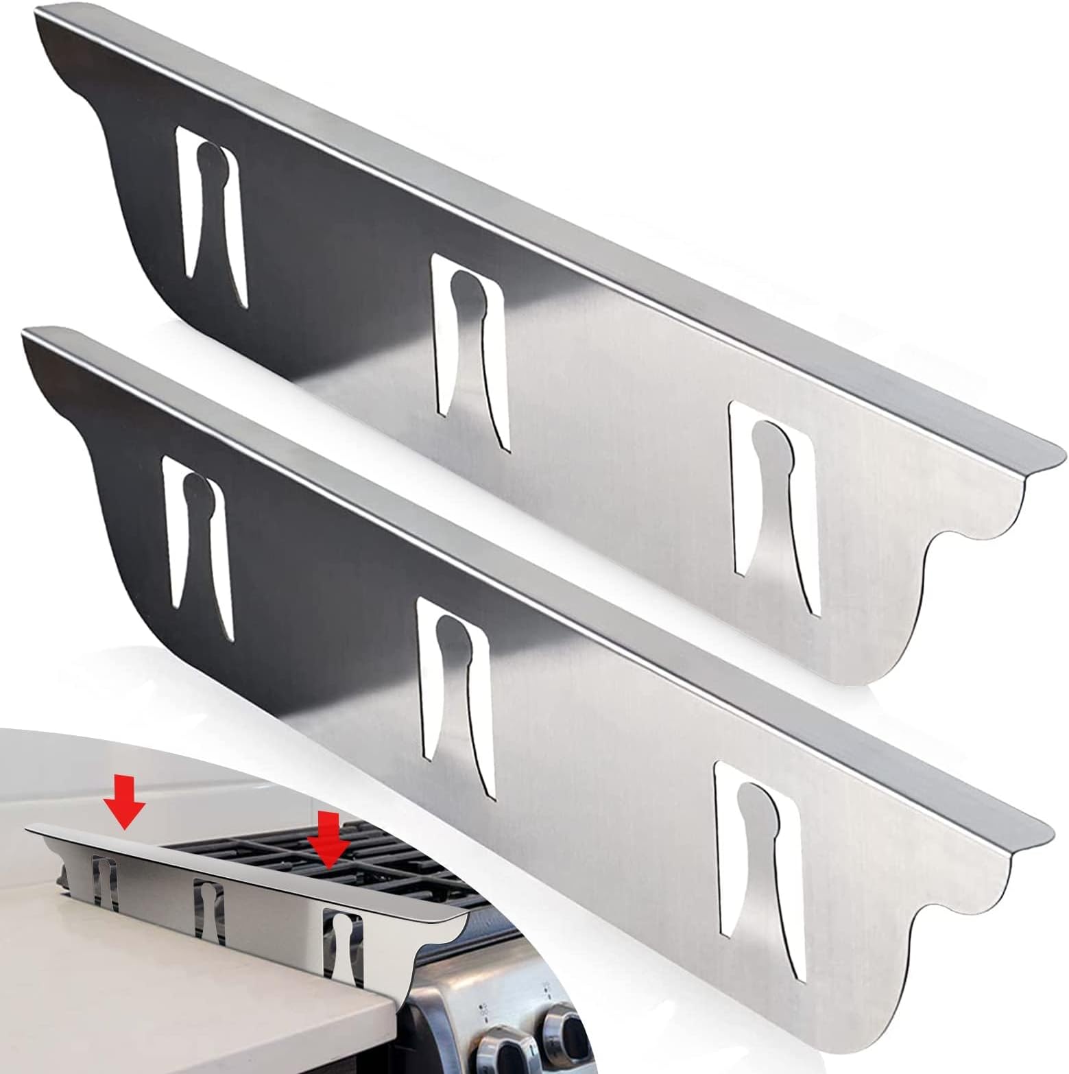 Amazon.com: IIIOIIIA Upgrade“T” Kitchen Stove Counter Gap Cover (2 Pack ...