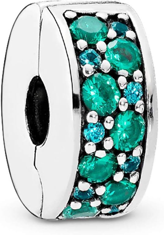 Amazon.com: Pandora Jewelry Mosaic Shining Elegance Crystal and Cubic ...