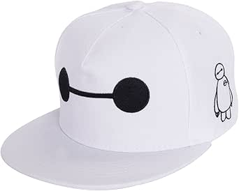 Amazon.com: REINDEAR Movie Big Hero 6 White Baymax Hat Baseball Cap ...
