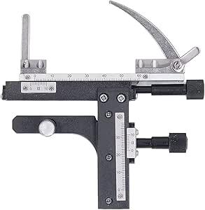 Amazon.com: Movable Design Aluminum Alloy Microscope Mechanical Stage ...