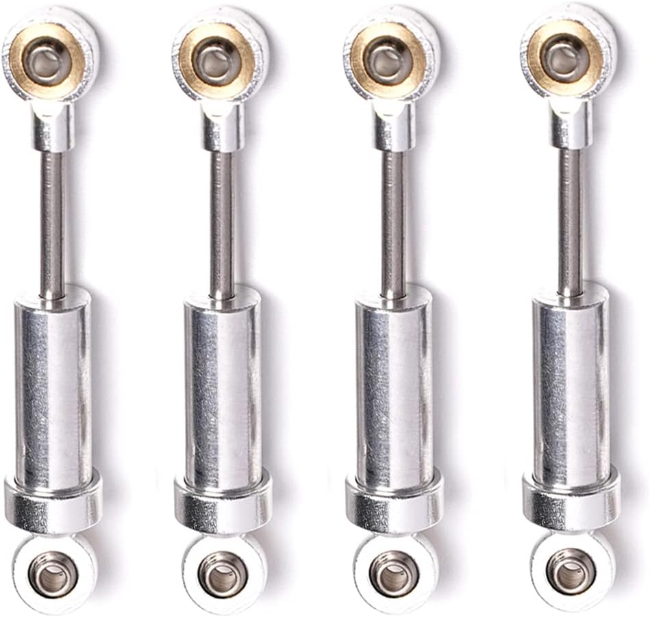 Amazon.com: Full Alloy Shocks Set for FMS 1/24 FCX24 Front Rear Shock1 ...