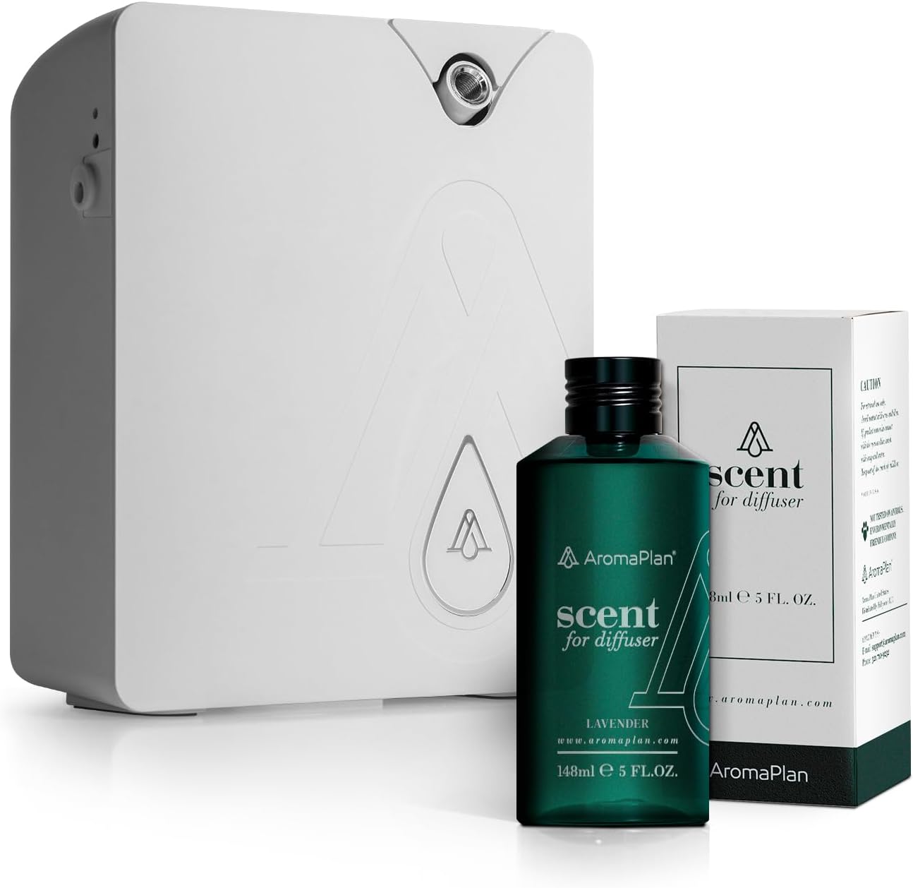 Amazon.com: AromaPlan Bundle: White 2024 Upgraded Bluetooth Smart Scent Air Machine + Hotel ...