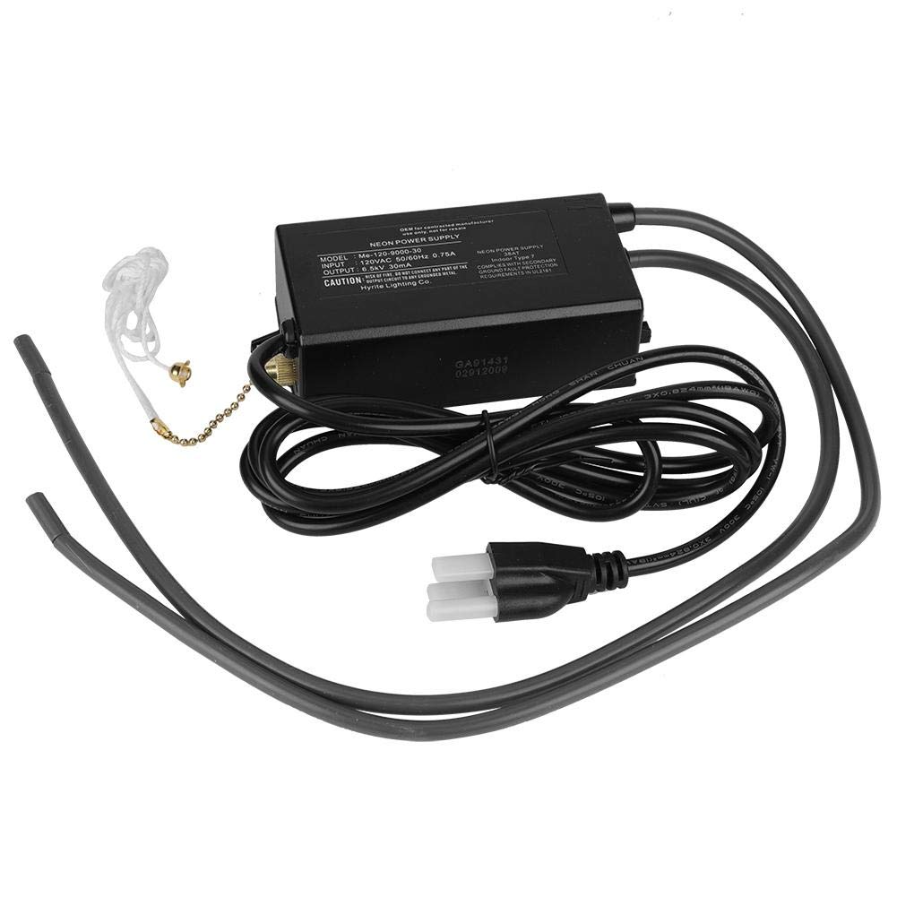 Amazon.com: Neon Light Transformer, 6.5KV 30mA 120V US Plug 4m ...