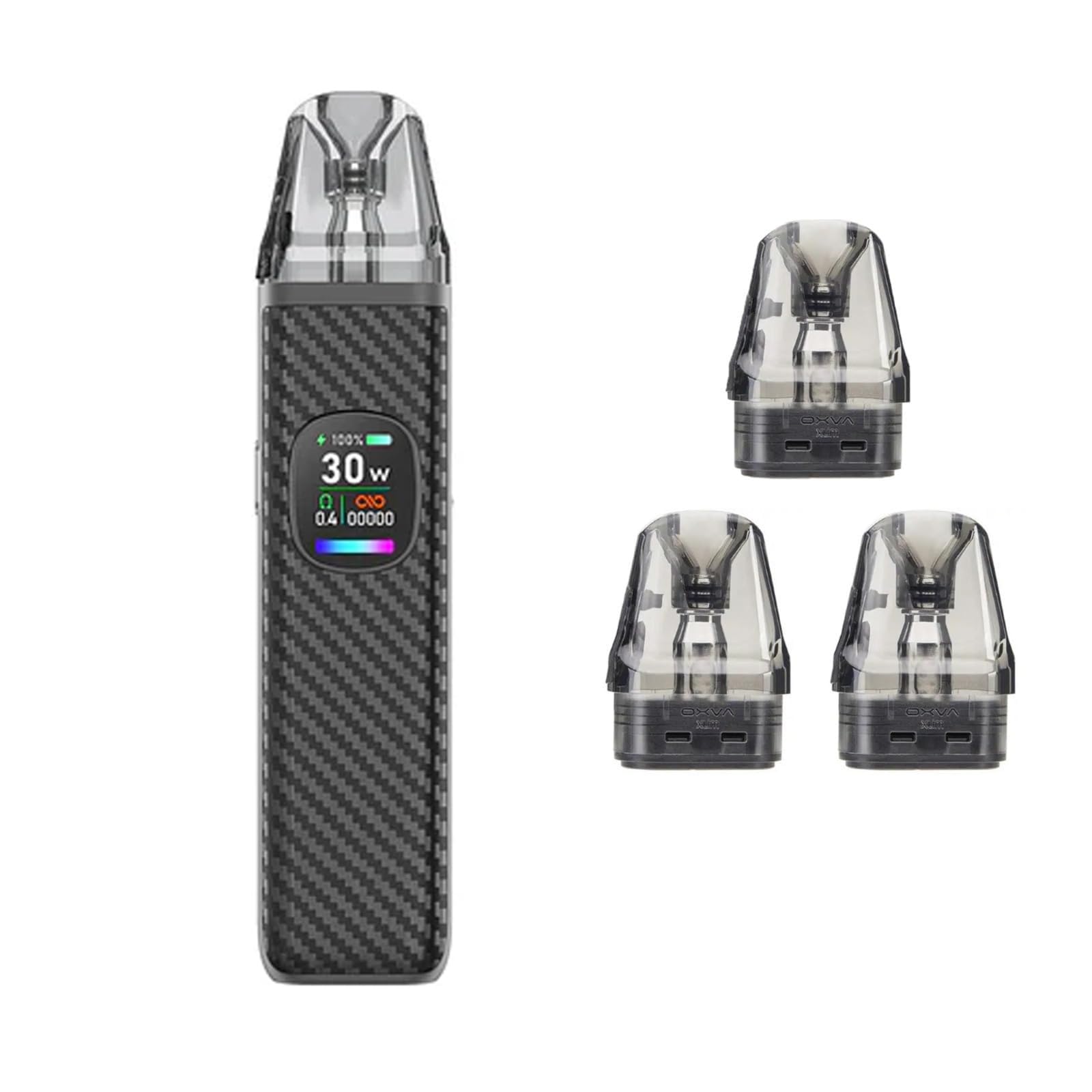 Xlim Pro 2 Pod Kit for Oxva with 0.8ohm 3 Pack Xlim V3 Pod, No Nicotine ...