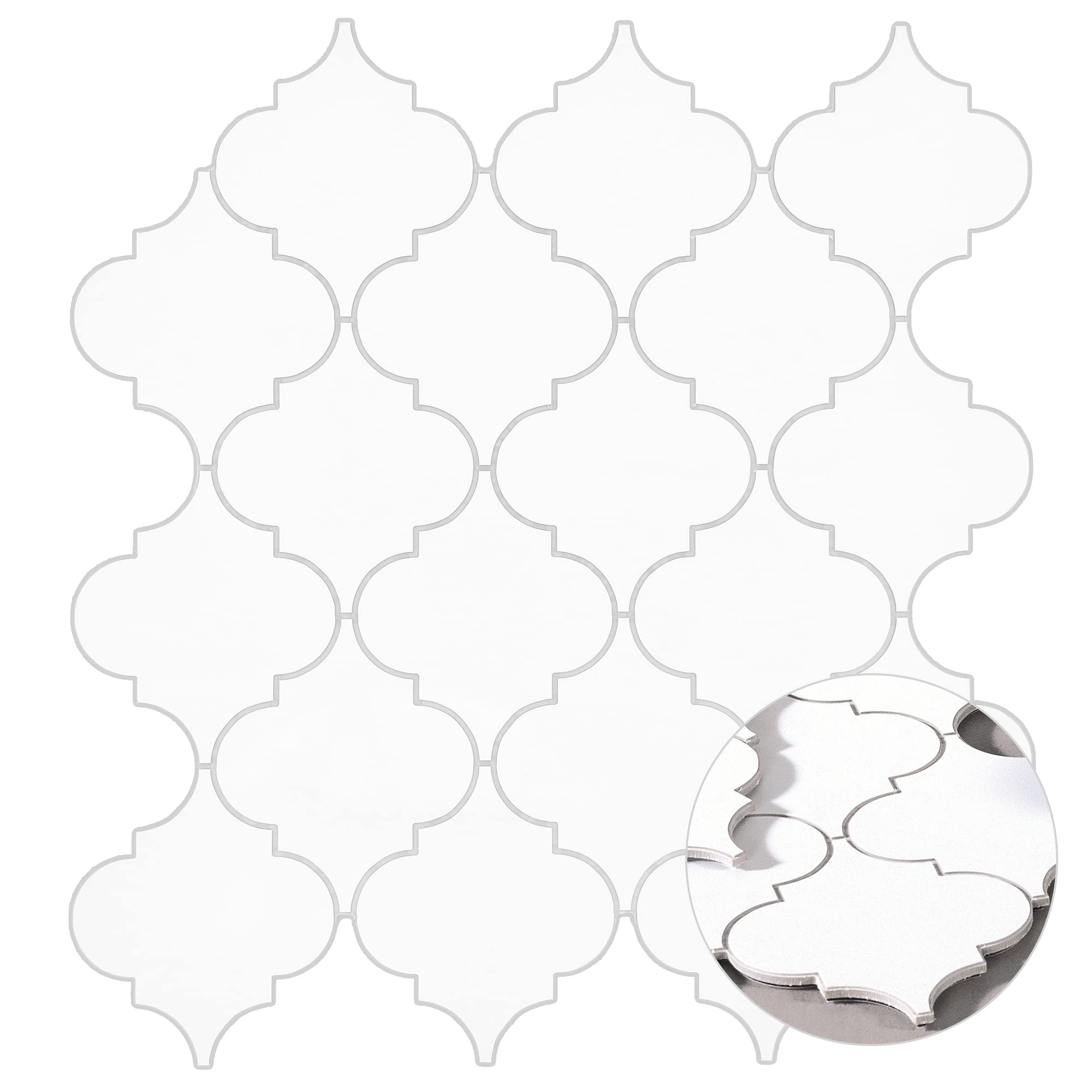 Muro De Azulejos Arabescos