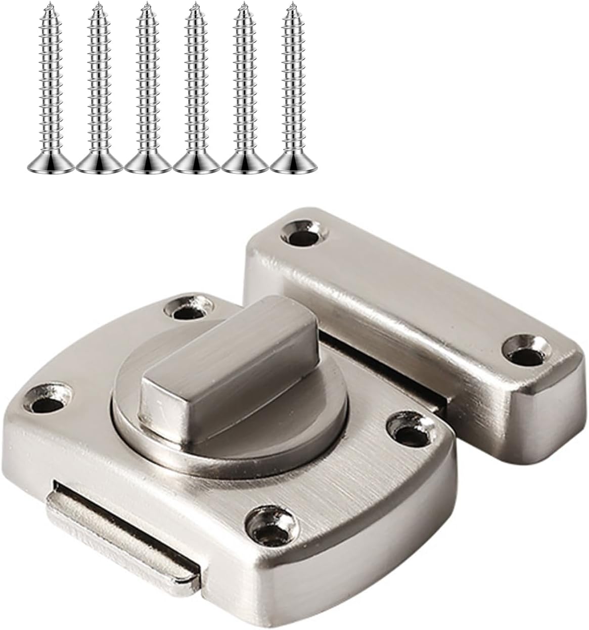 (1pc) Double Sided Rotating Sliding Bolt Lock Suitable for Doors Such ...