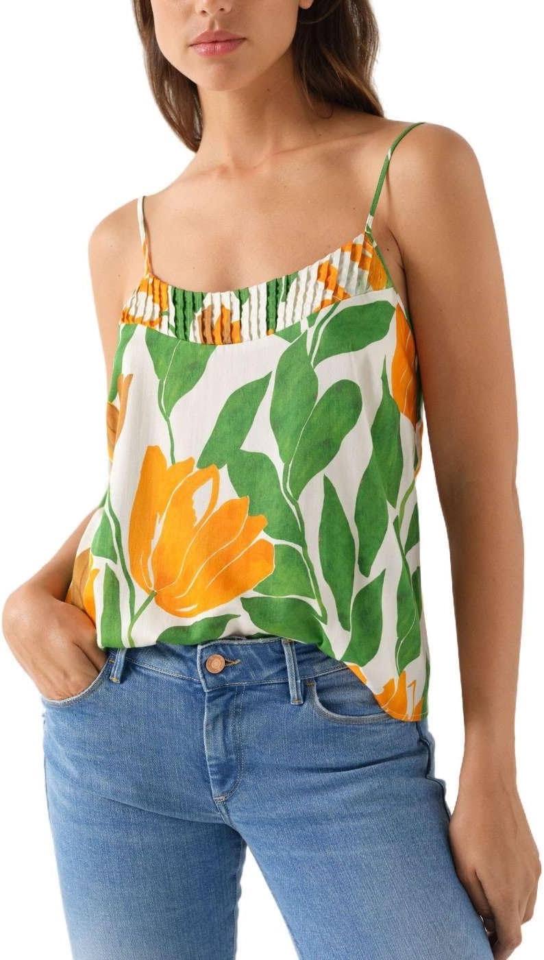 Salsa Floral Print Strappy Top Jeans for Women Women at Amazon Women’s ...