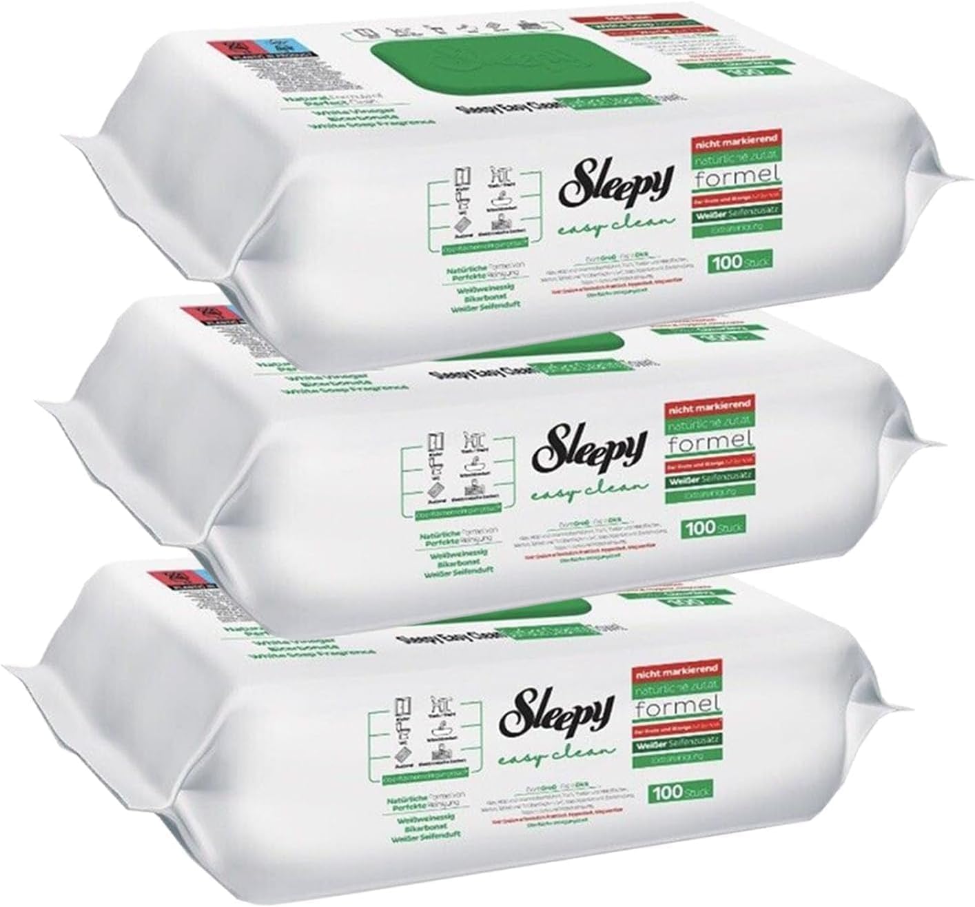 Sleepy Easy Clean Extra Large Multi Surface Cleaning Wipes – White Soap ...