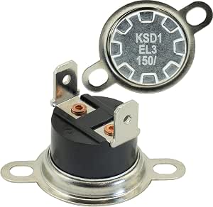 Amazon.com: 2-Pack DE47-20007B Microwave Oven Thermostat High Limit ...