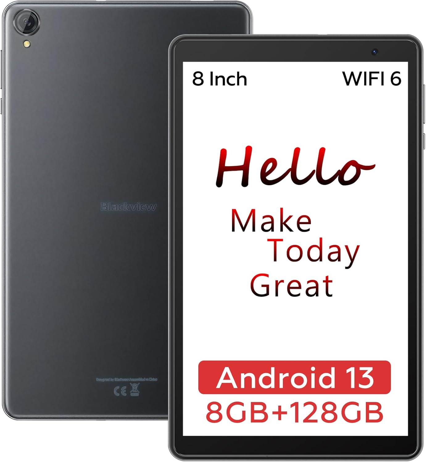 Amazon.com : Blackview Tab 50 Small, 8 Inch Lightweight Android 13 ...