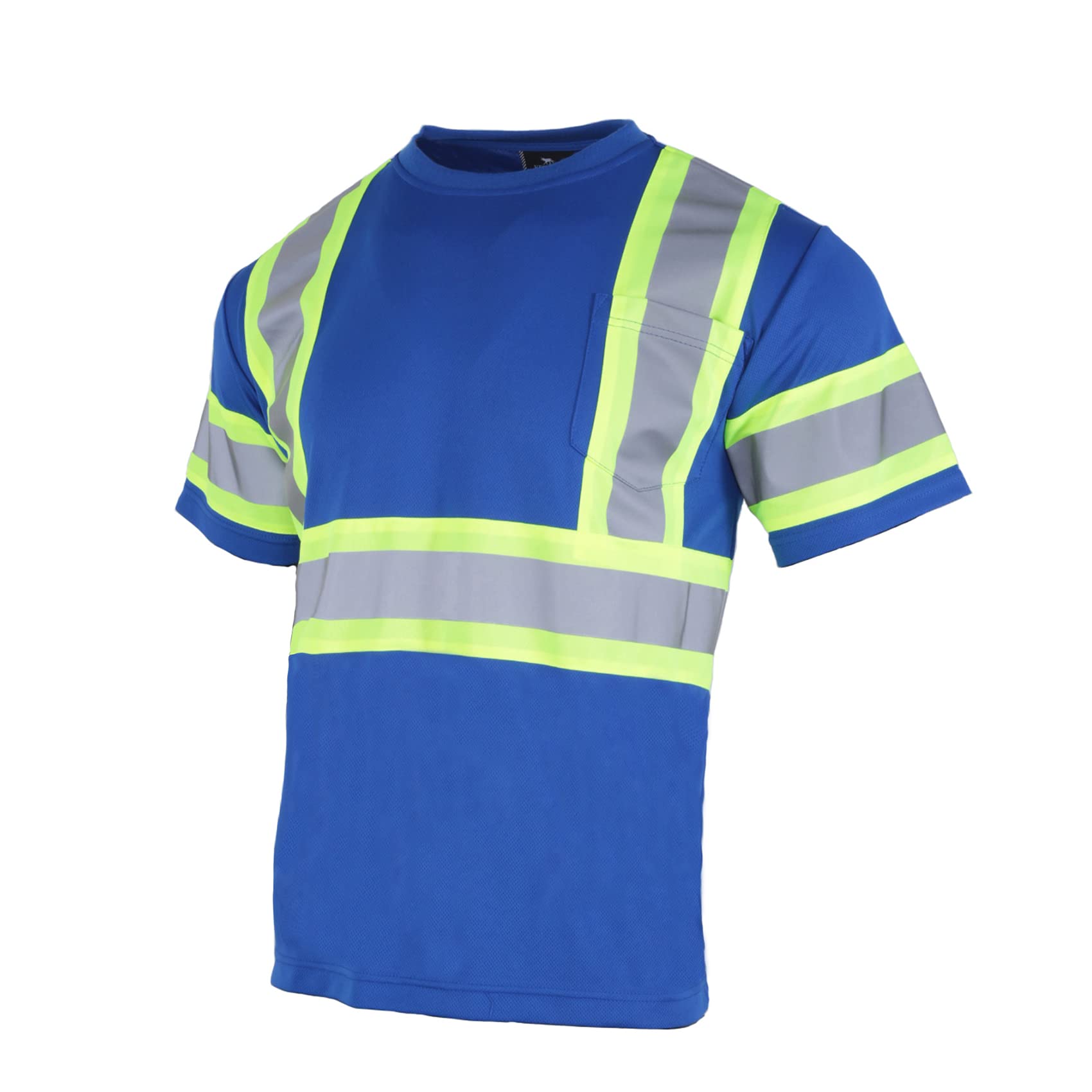 Snapklik.com : VENDACE Mens High Vis Class 2 Safety T Shirt ANSI ...
