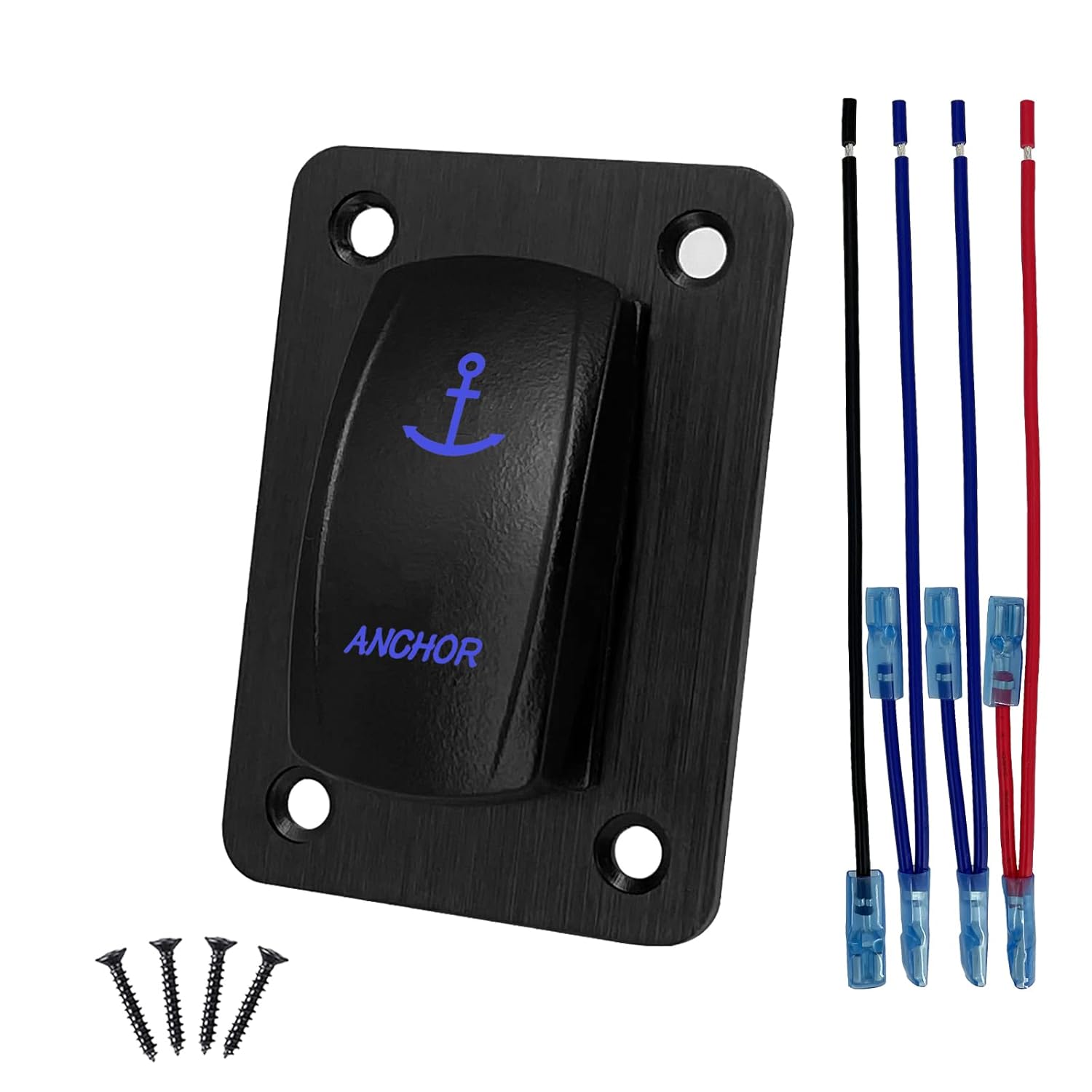 Amazon.com: Waterproof Anchor Windlass Momentary Switch 7P (ON)-Off-(ON ...