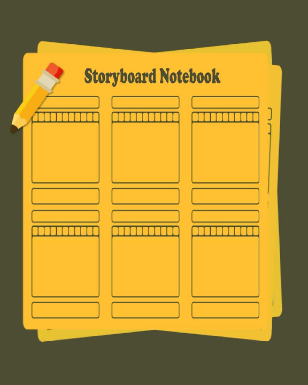 Amazon | Storyboard Notebook: Blank Storyboard Sketchbook Pad ...