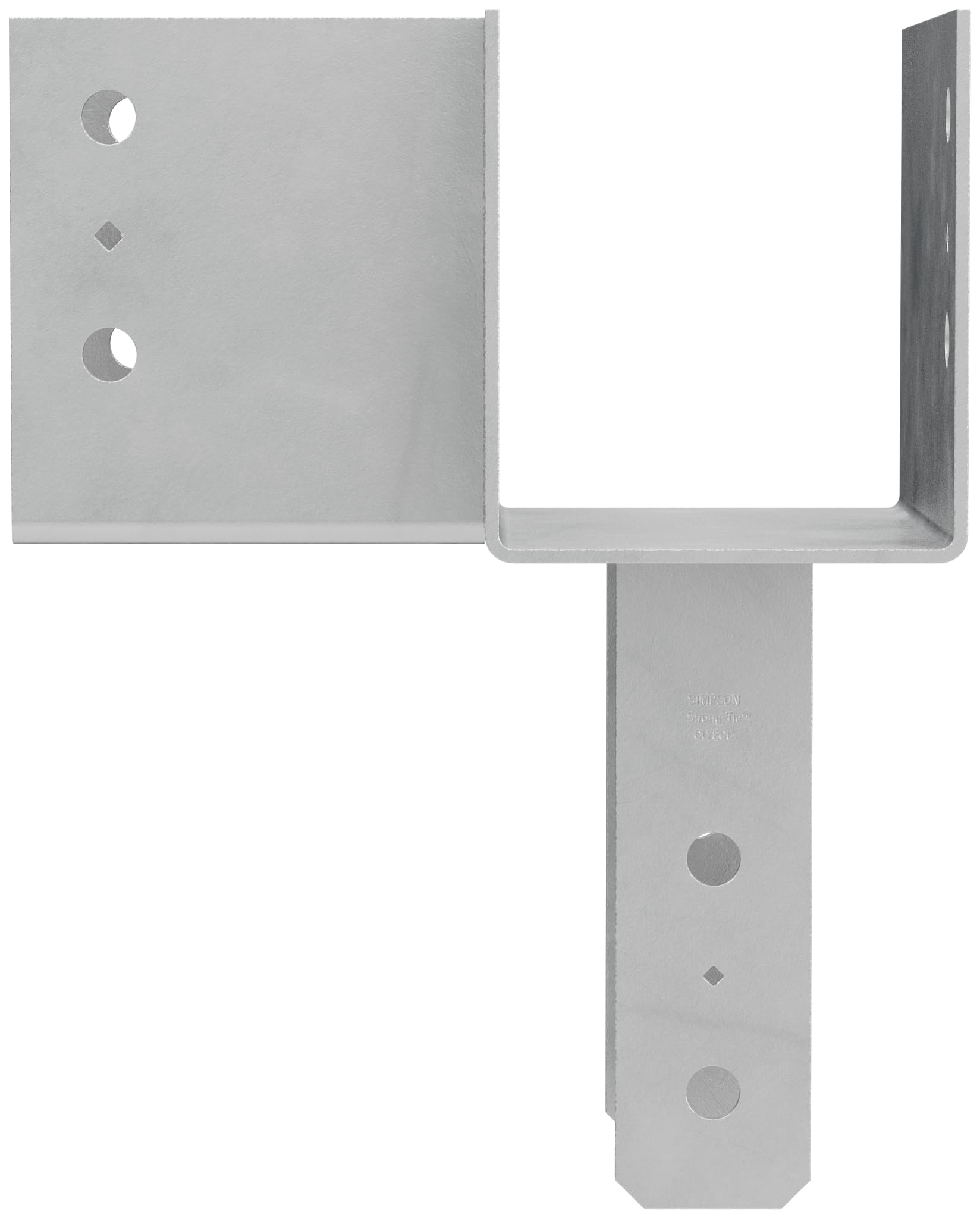 Amazon.com: Simpson Strong-Tie ECCLL666HDG ECCLL HDG L-Shape End Column ...