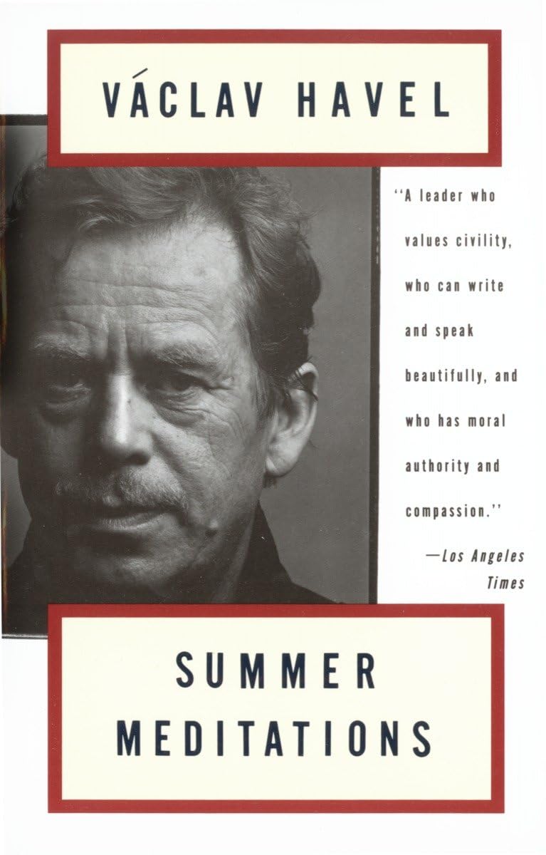 Summer Meditations: Havel, Vaclav: 9780679744979: Amazon.com: Books