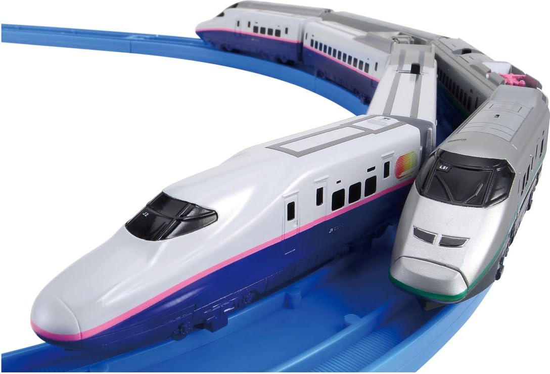 Amazon.com: PLARAIL Advance E2 Series Yamabiko & E3 Series Tsubasa Join ...