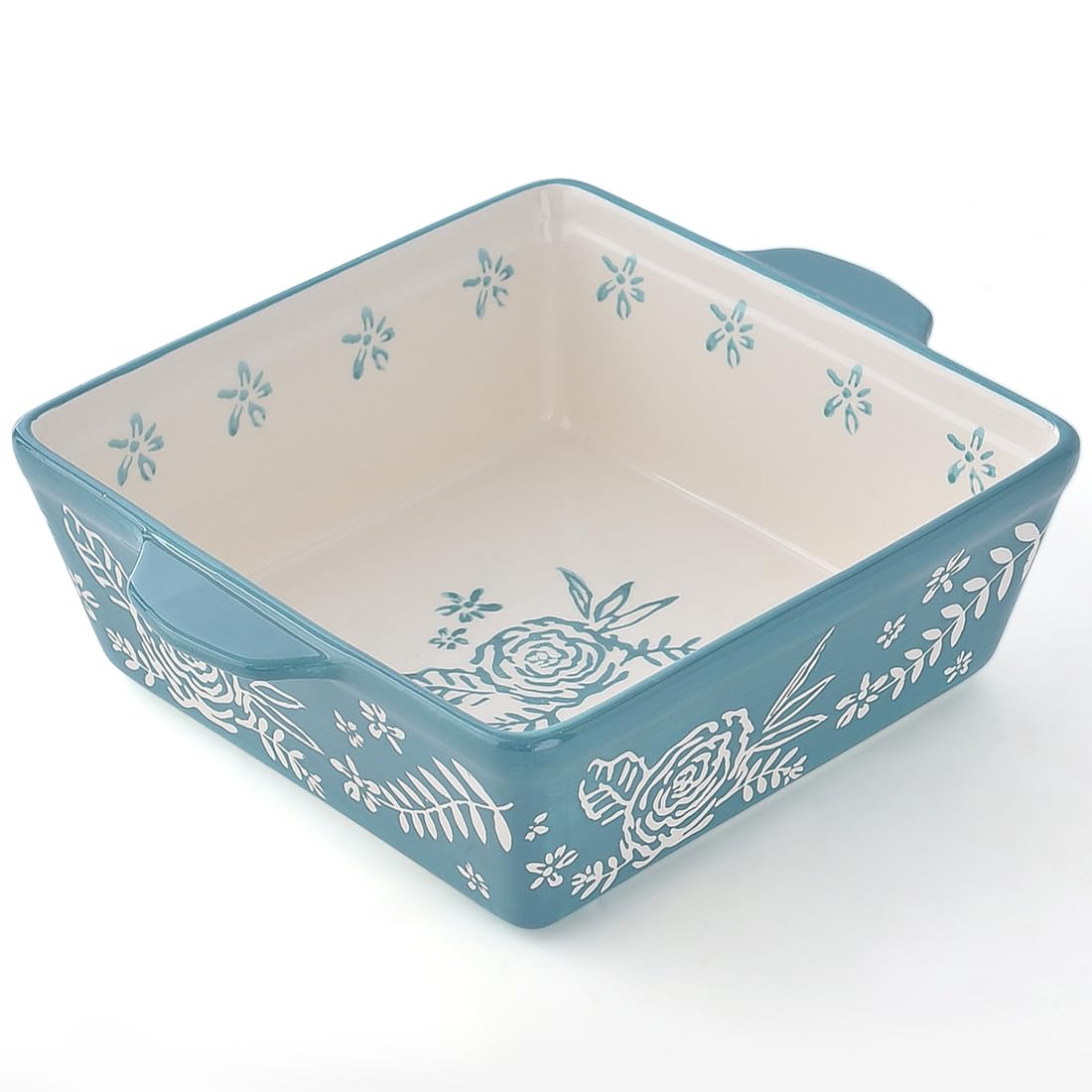 Amazon.com: Wisenvoy Baking Dish 8x8 Baking Pan Brownie Pan Casserole ...