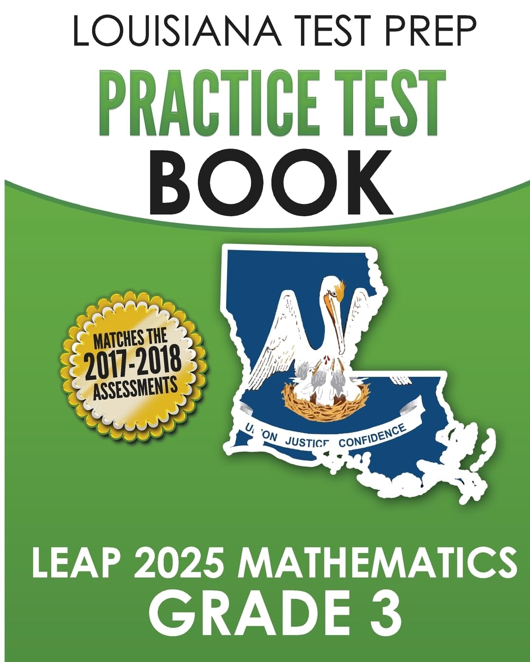 LOUISIANA TEST PREP Practice Test Book LEAP 2025 Mathematics Grade 3 ...
