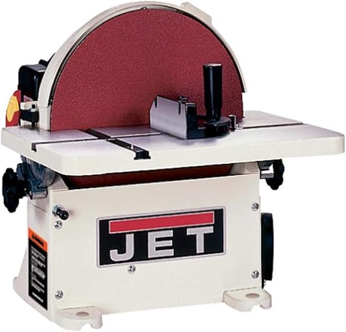 JET 708433 JDS-12B 1-Horsepower 12-Inch Benchtop Disc Sander with ...