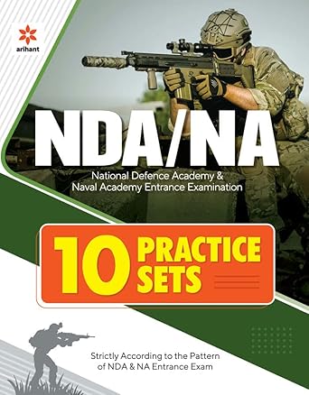 NDA/NA National Defence Academy & Naval Academy Entrance Examination 10 ...