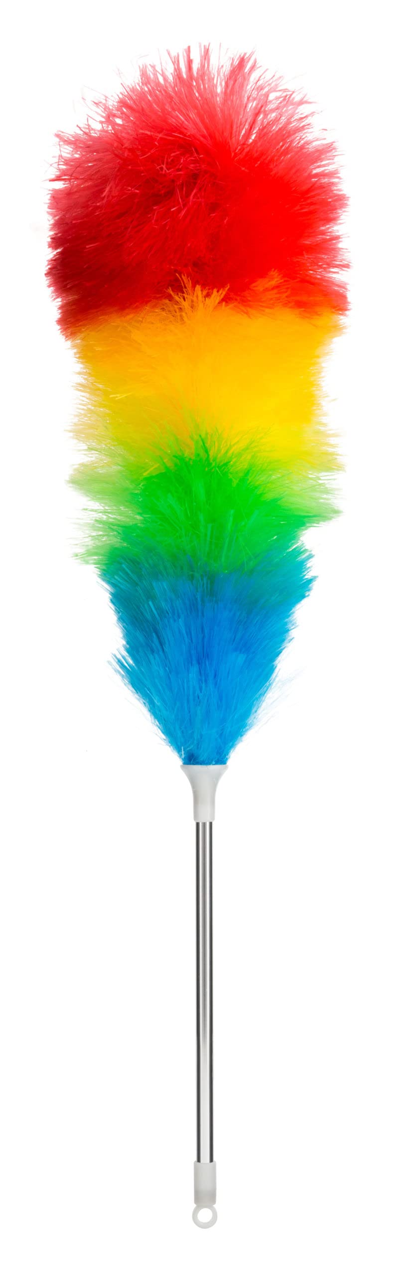 HOMESHOPA Static Duster, Electrostatic Rainbow Feather Duster with ...
