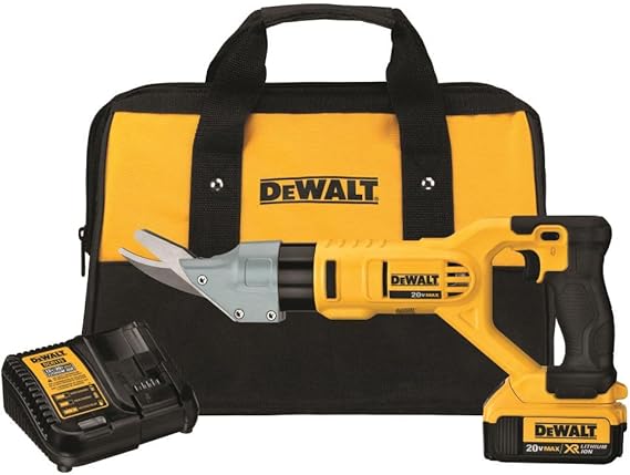 DEWALT DCS498M1 20V MAX Cordless Fiber Cement Shears Kit - Amazon.com