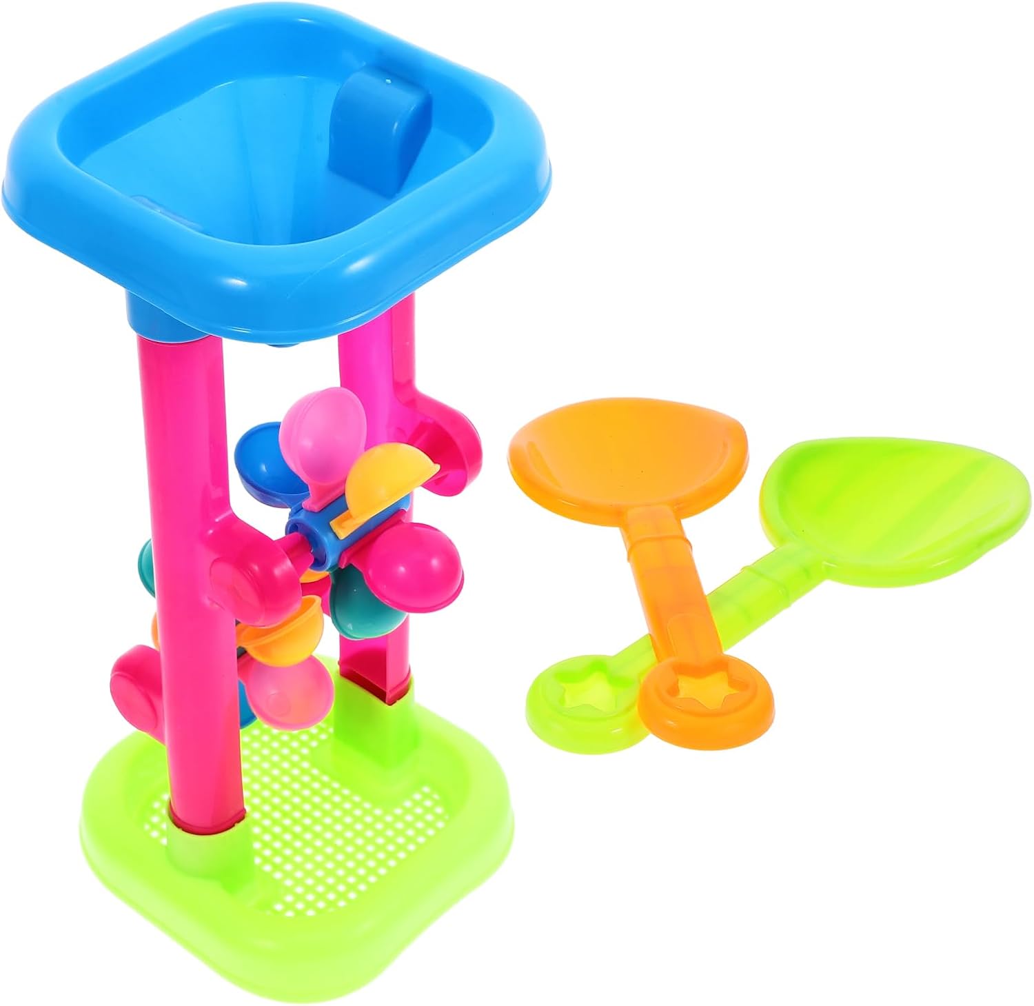 Amazon.com: Kisangel 1Set Sand and Water Wheel Tower Model Beach ...