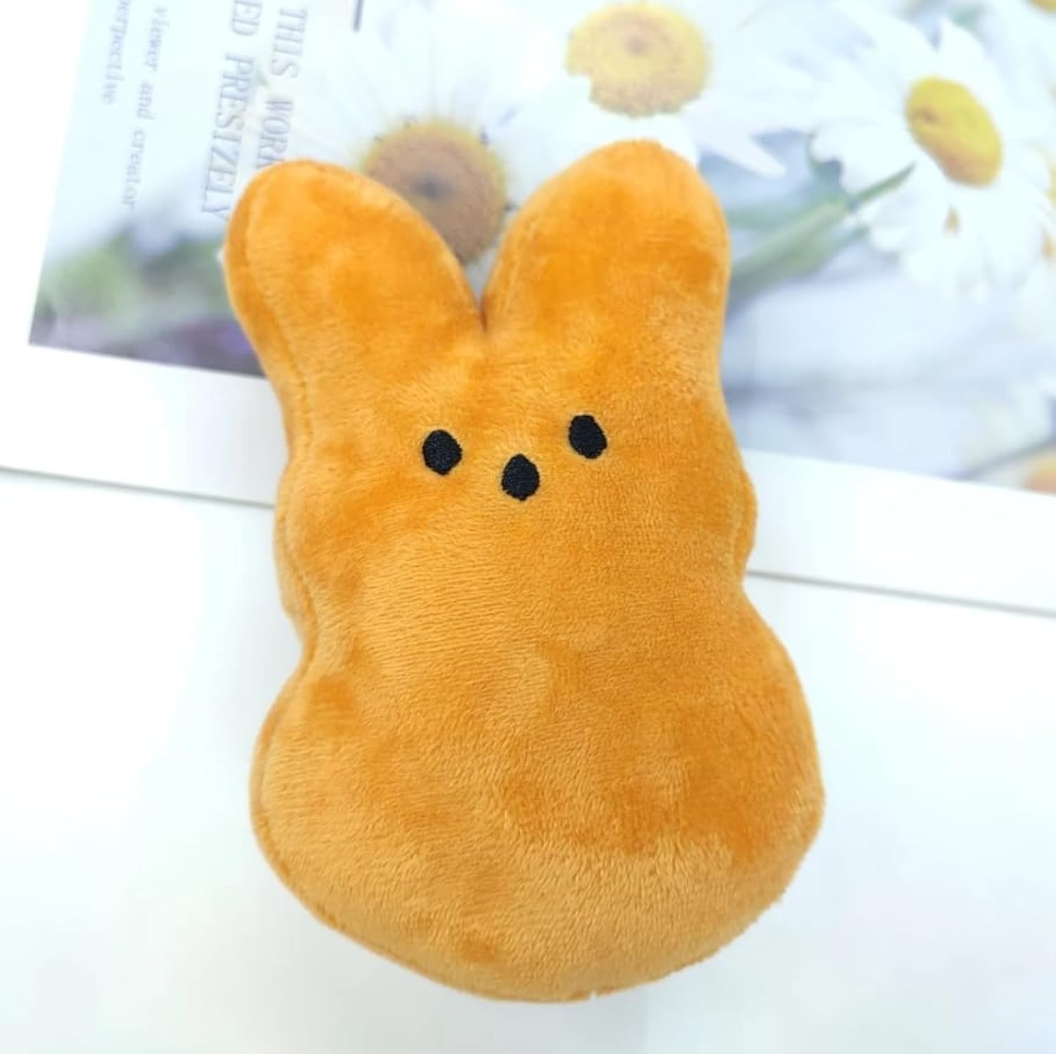 Amazon.com: 15cm Peeps Plush Bunny Rabbit Peep Easter Toys, Goodie Bag ...