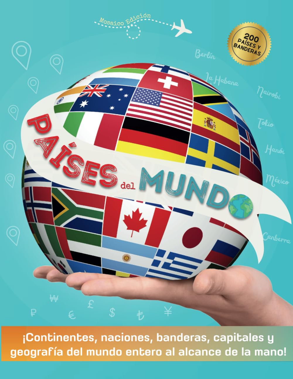 Países del mundo: Atlas del mundo con todos los continentes, países ...