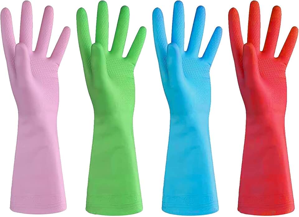 Amazon.com: Household Cleaning Gloves - Household Cleaning Gloves ...
