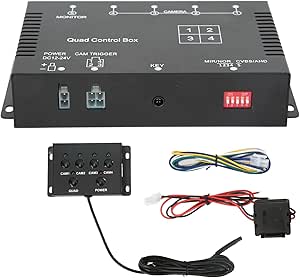 Amazon.com: Keenso Rearview Camera Control Box,1080P DC12V 24V 4 ...