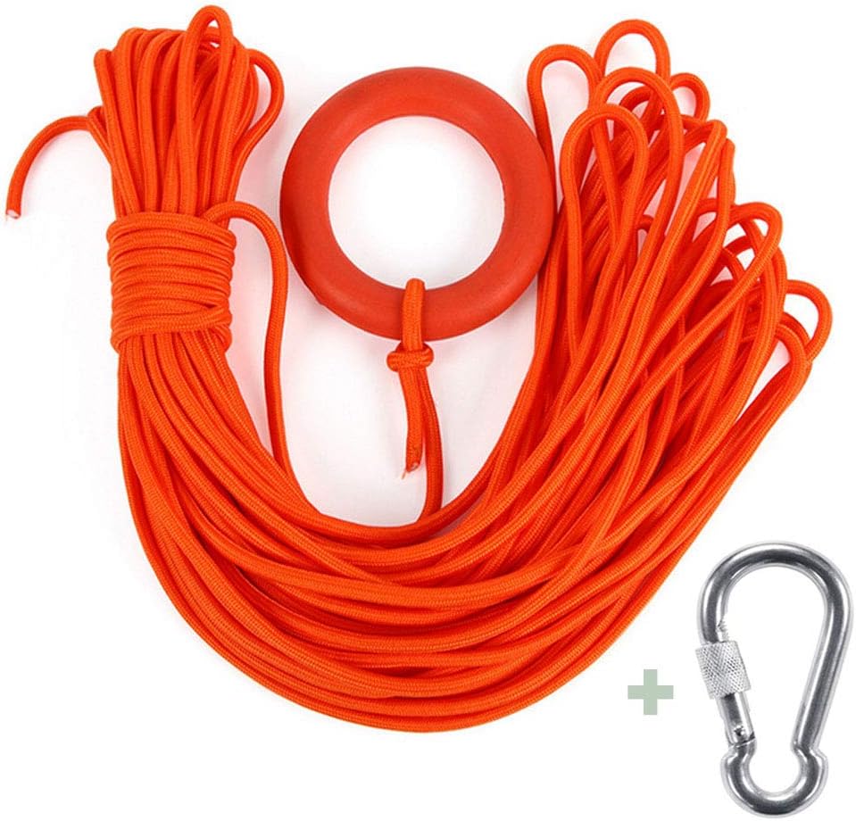 Amazon.com : Water Floating Lifesaving Rope 98.4FT, Outdoor ...