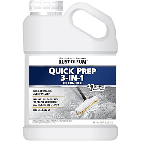 Amazon.com: Rust-Oleum Quick Prep 3-in-1 Cleaner Degreaser and Etch ...