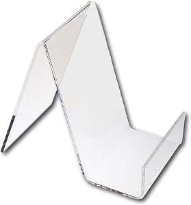 EPOSGEAR 5 Pack Small Plastic Acrylic Perspex Book Plate Retail Display ...