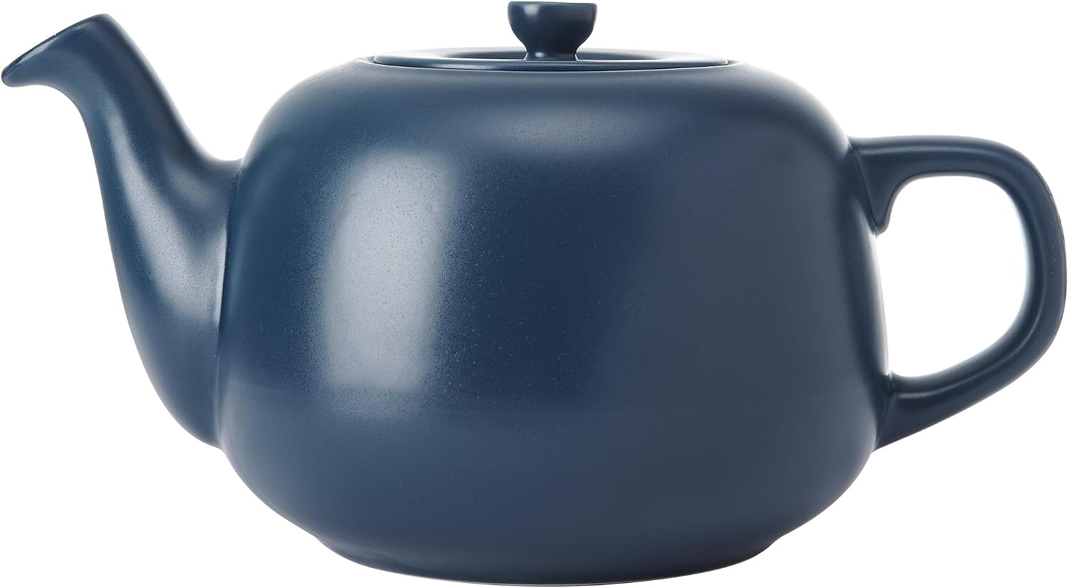 La Cafetière Ceramic Teapot, Navy, 1.5 litres, Labelled : Amazon.co.uk ...