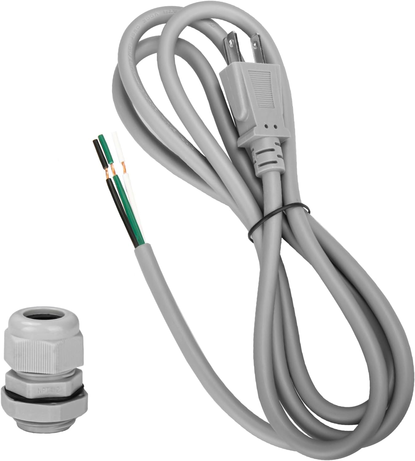 Amazon.com: 6Ft 3 Prong Power Cord Kit for RadonAway Radon Fans and ...